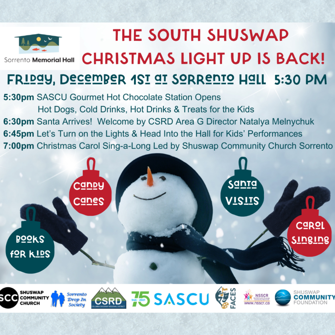 South Shuswap Christmas Light Up - Do The Shu